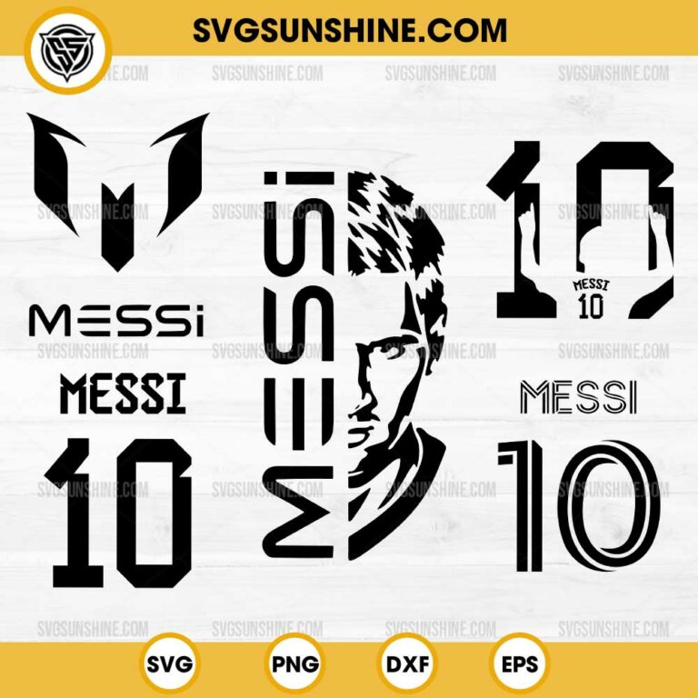 Lionel Messi SVG Bundle, Messi SVG, Lionel Messi World Cup 2022 SVG ...