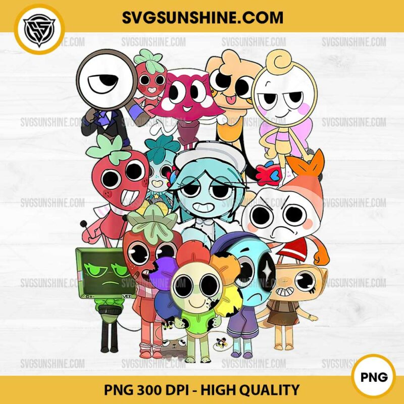 All Dandy's World Characters PNG, Dandy's World Game PNG File