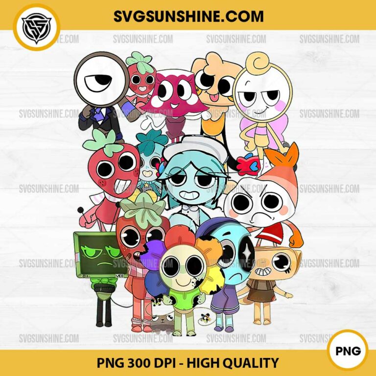 All Dandy's World Characters PNG, Dandy's World Game PNG File