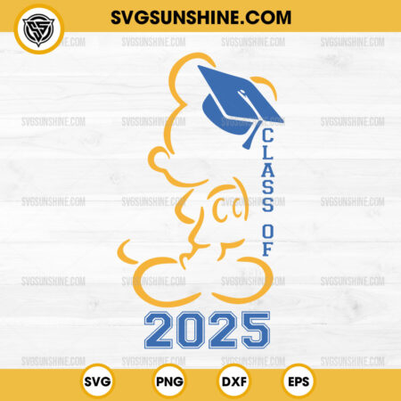 Mickey Senior Class Of 2025 SVG, Disney Senior 2025 SVG, Mickey Class ...