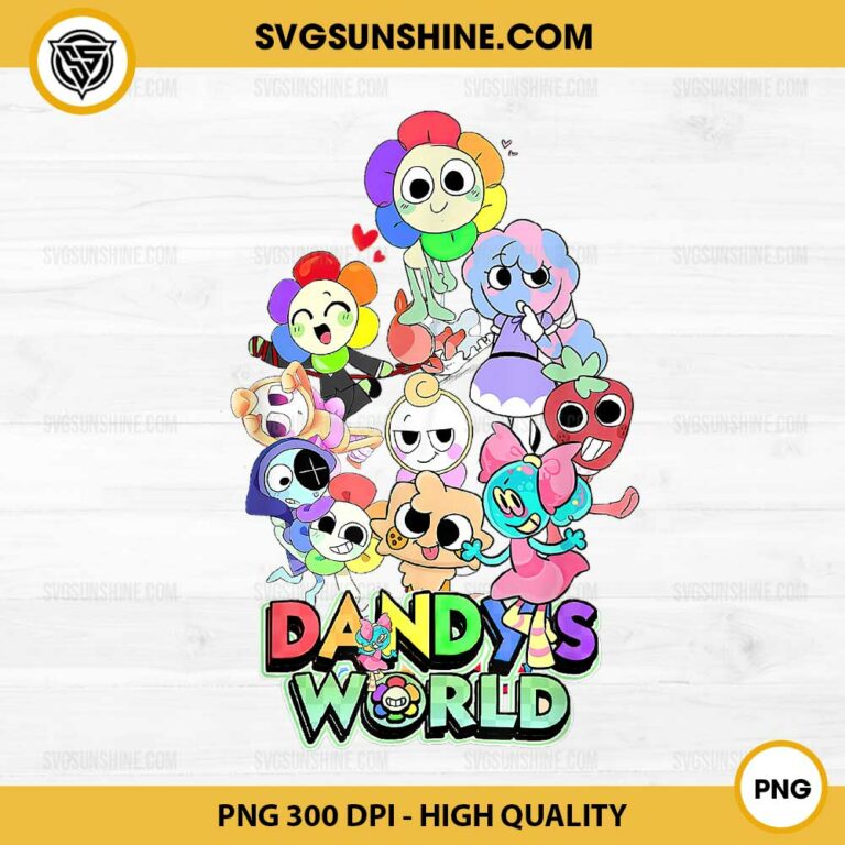 All Dandy's World Characters PNG, Dandy's World Game PNG File