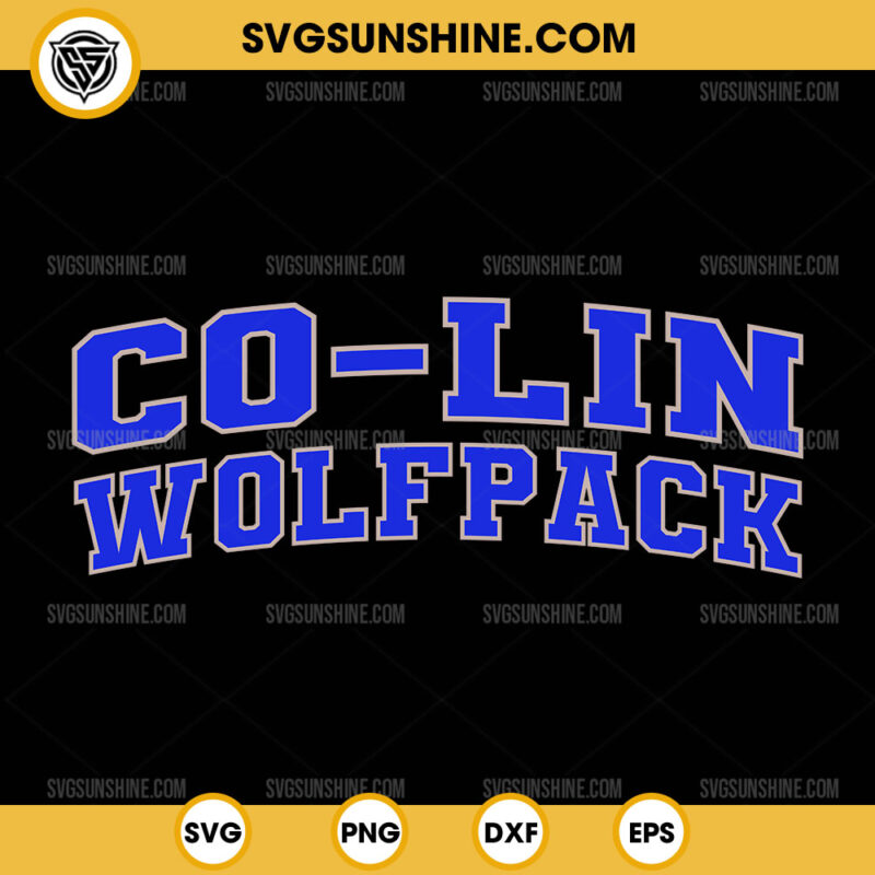 Co-Lin Wolfpack Football SVG, Copiah-Lincoln Community College Football SVG