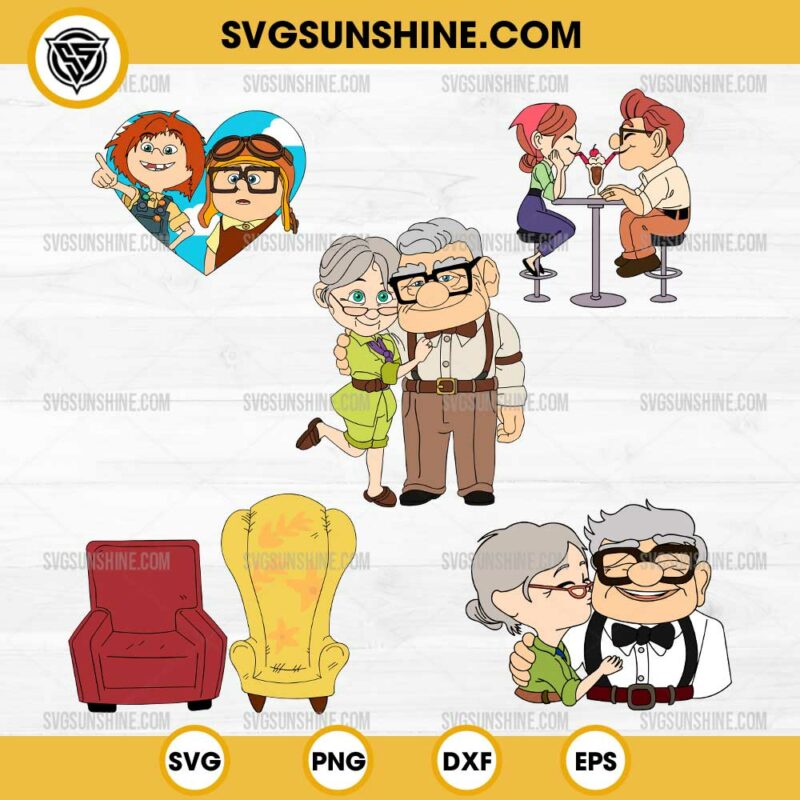 Up Movie Disney SVG, Disney Up SVG, Up Movie SVG