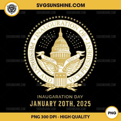 47th Presidential Inauguration President Donald Trump 2025 PNG ...