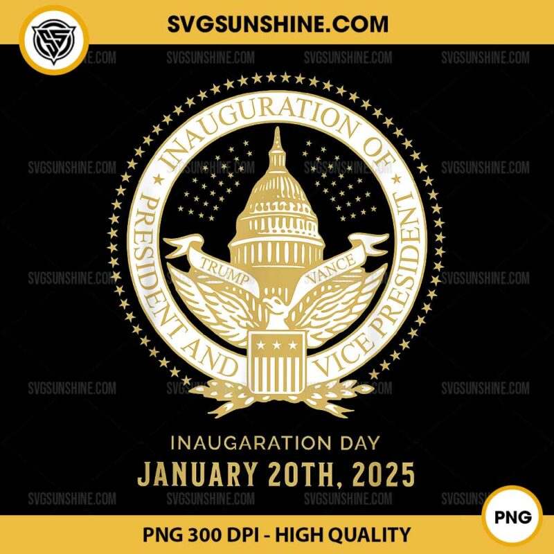 47th Presidential Inauguration President Donald Trump 2025 PNG ...