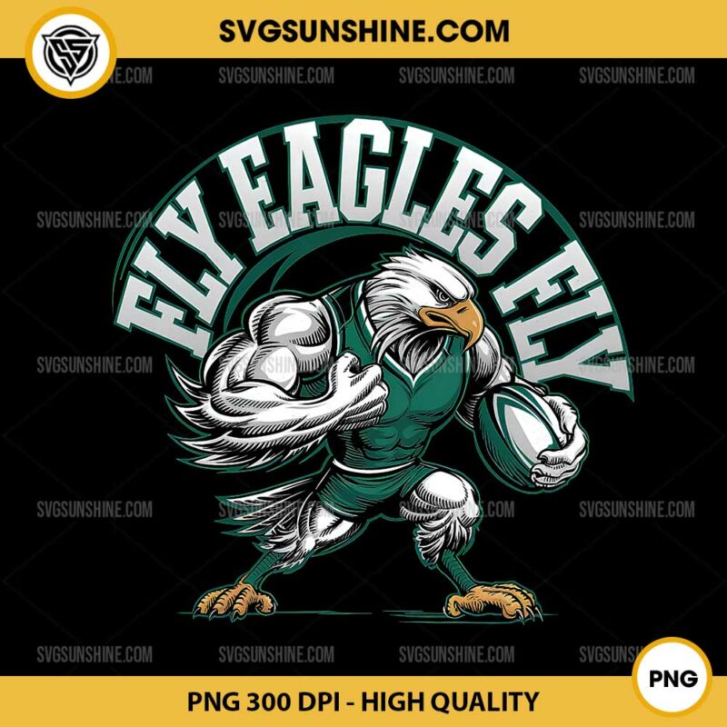 Fly Eagles Fly PNG, Eagles Football PNG, Funny Philadelphia Eagles ...
