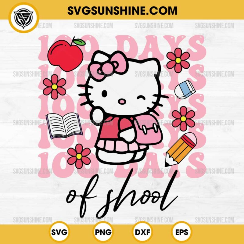 Hello Kitty Graduation SVG Bundle, Senior Class SVG, Kitty Cat School ...
