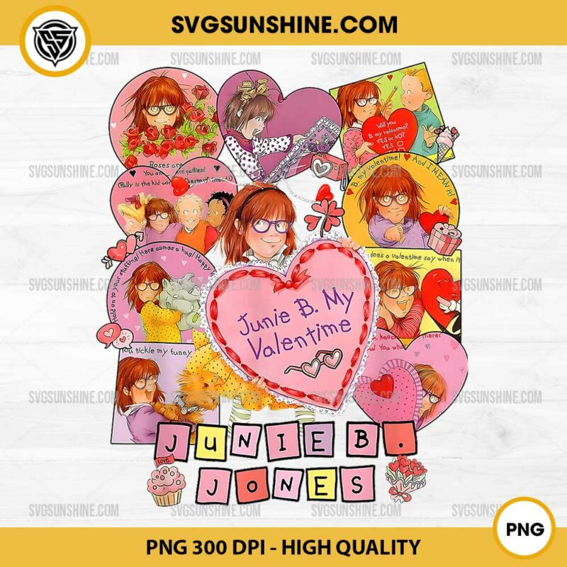 Junie B My Valentime PNG, Junie B Jones My Valentine PNG, Junie B Jones ...