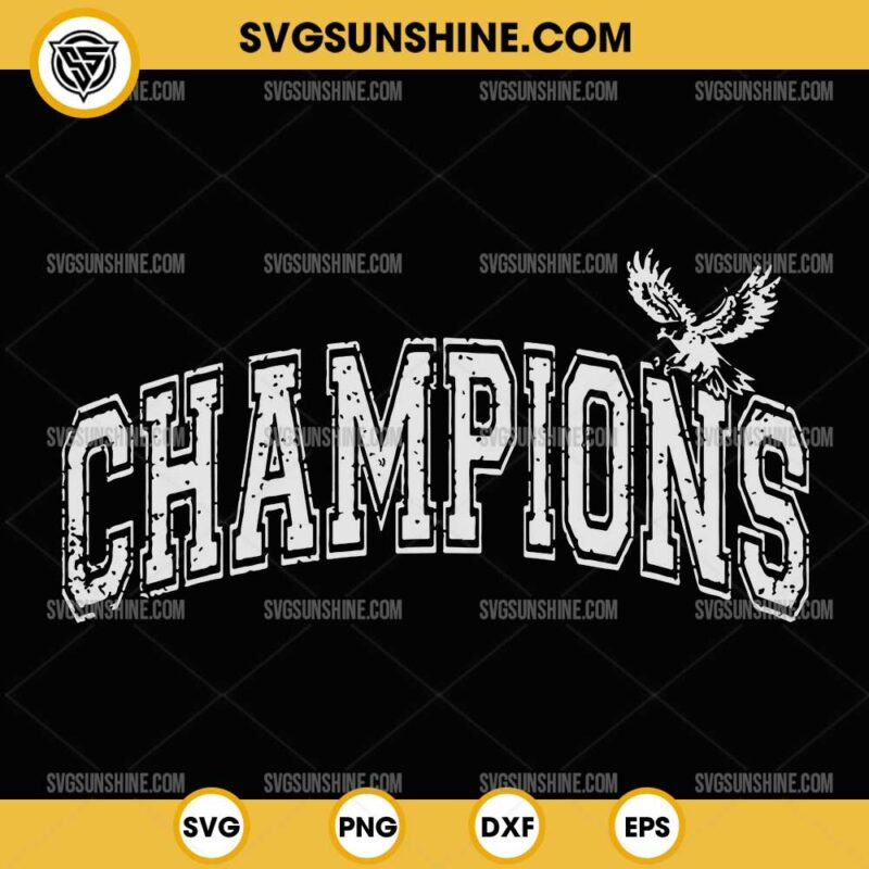 Vintage Philadelphia Eagles Super Bowl LIX Champions SVG, Philadelphia Eagles Super Bowl 2025 ...