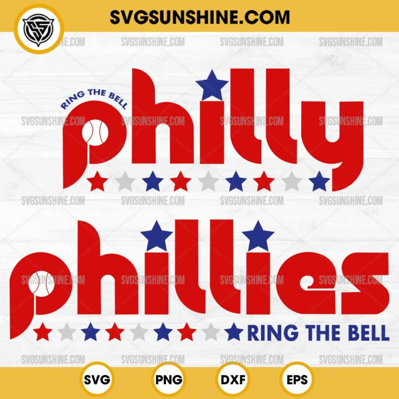 Ring the Bell Phillies Baseball SVG, Philly Baseball SVG, Philadelphia ...
