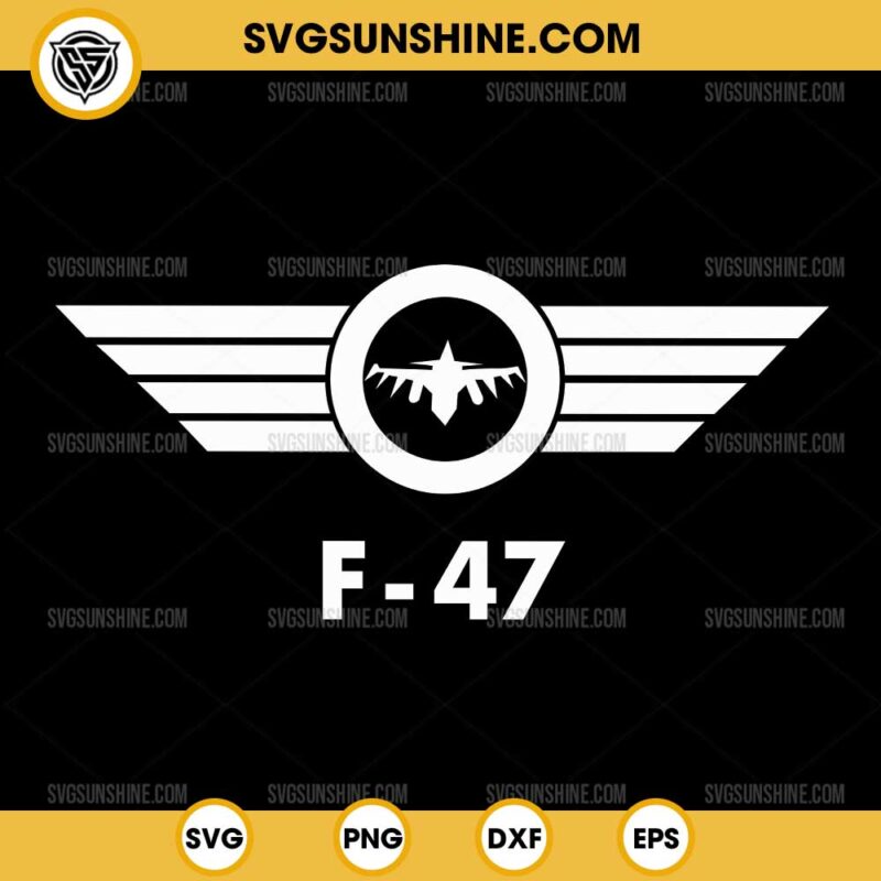 F47 SVG, Fighter Jet SVG, F47 Aircraft SVG