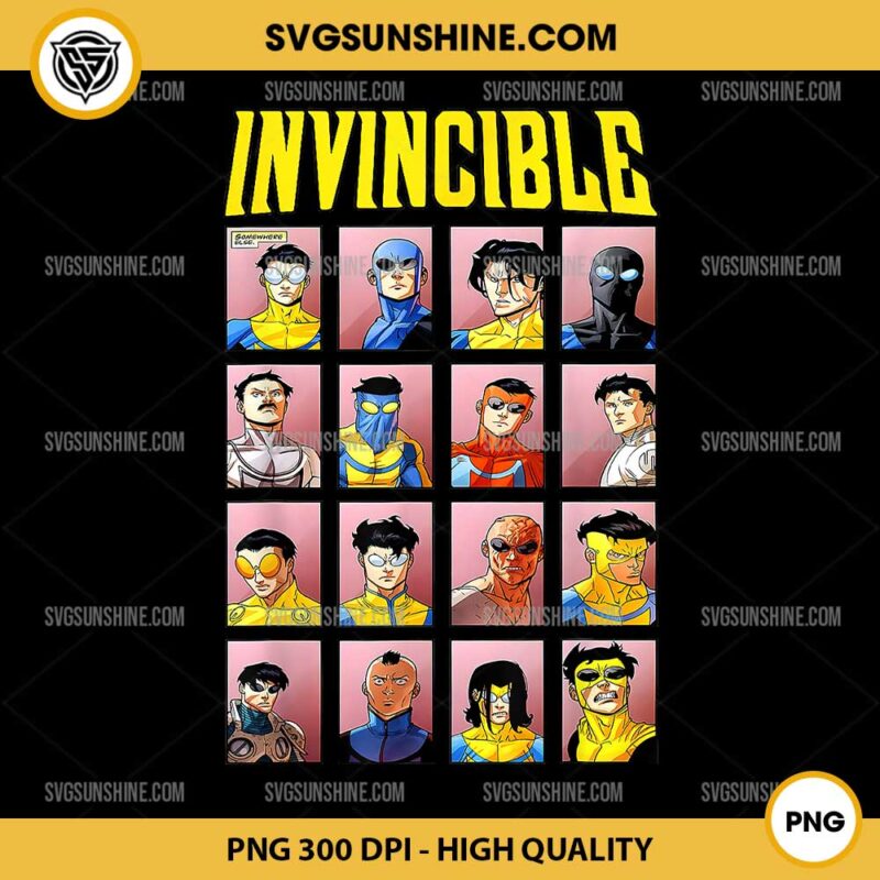 Invincible Characters PNG, Invincible Comic PNG