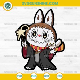 Labubu Harry Potter SVG, Labubu SVG, Harry Potter SVG