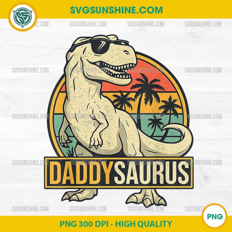 Daddysaurus PNG, T Rex Daddy Dinosaur Daddysaurus Father's Day PNG