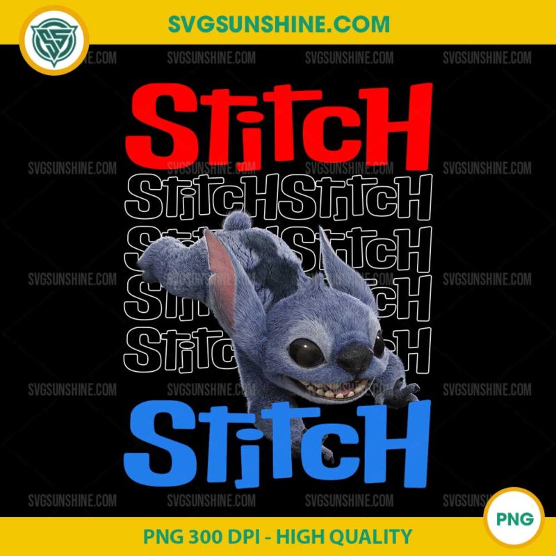 Lilo & Stitch 2025 PNG, Disney Stitch 2025 PNG, Stitch PNG