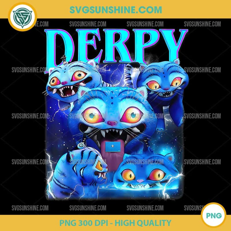 Derpy Tiger SVG – Cute KPop Demon Hunters PNG Clipart