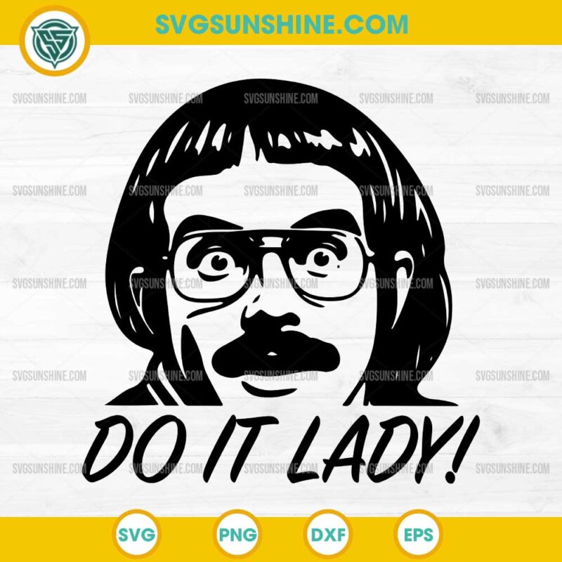 Do It Lady Meme SVG – Trending Funny Face Line Art PNG DXF EPS for Cricut