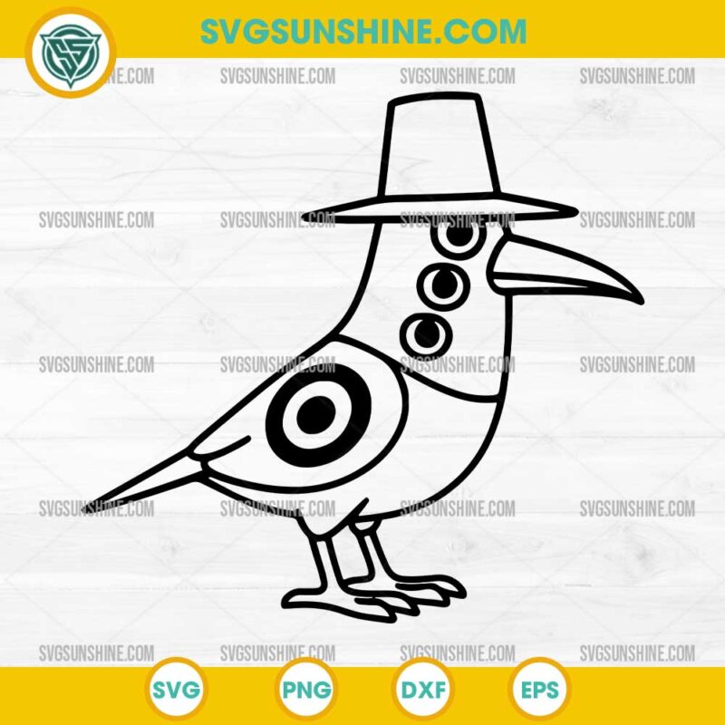 Sussie the Magpie SVG – Quirky Bird from KPop Demon Hunters PNG Clipart