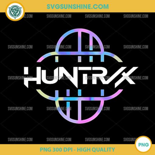 Huntrix Logo PNG – KPop Demon Hunters Symbol Digital Download
