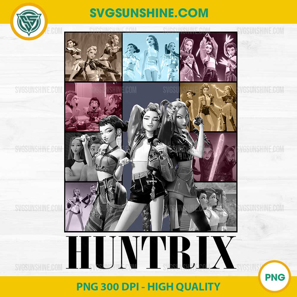 Huntrix Rumi PNG – KPop Demon Hunters PNG Digital