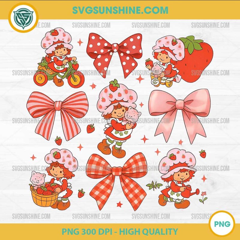 Strawberry Shortcake Graduation SVG, Cartoon Graduation Cap SVG ...
