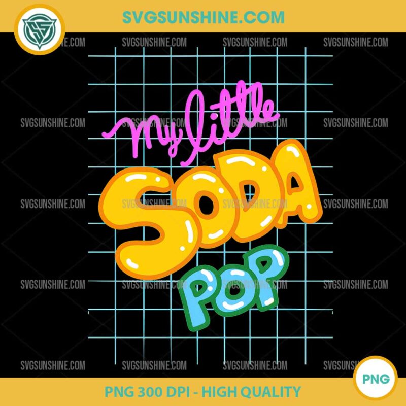 My Little Soda Pop PNG – The Saja Boys Soda Pop PNG Digital Download