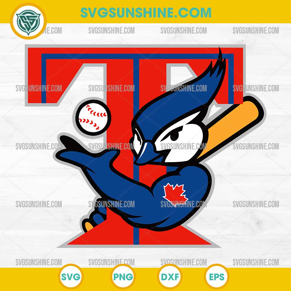 Toronto Blue Jays Mascot SVG | Baseball Team Logo SVG Design | Toronto ...