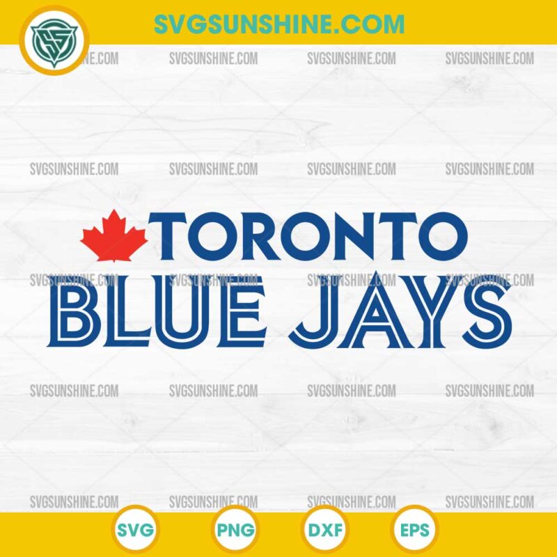 Toronto Blue Jays Wordmark SVG | Blue Jays Baseball Team Logo SVG ...