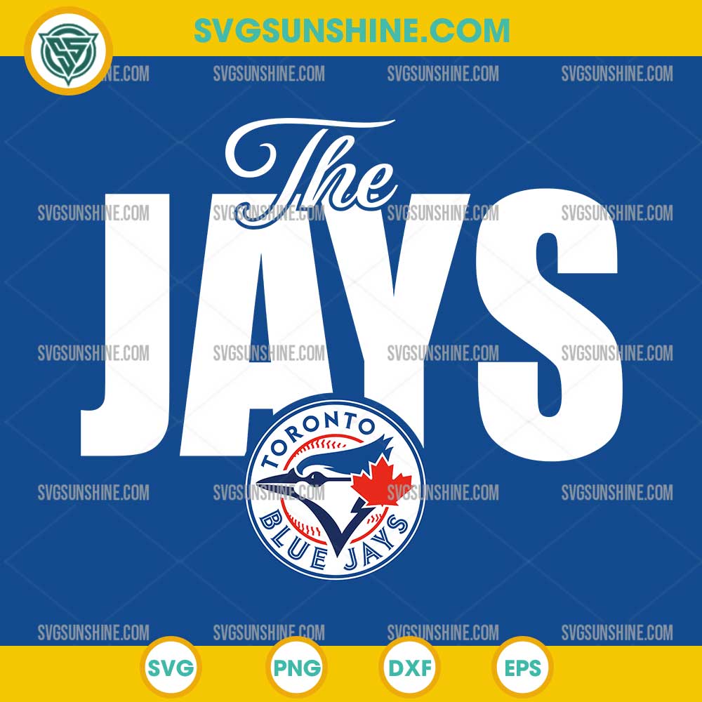 The Jays Toronto Blue Jays SVG, Toronto Blue Jays Baseball Logo PNG DXF ...