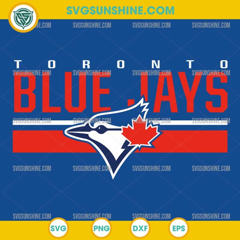 Toronto Blue Jays Baseball SVG, Toronto Blue Jays Team Logo PNG DXF EPS ...