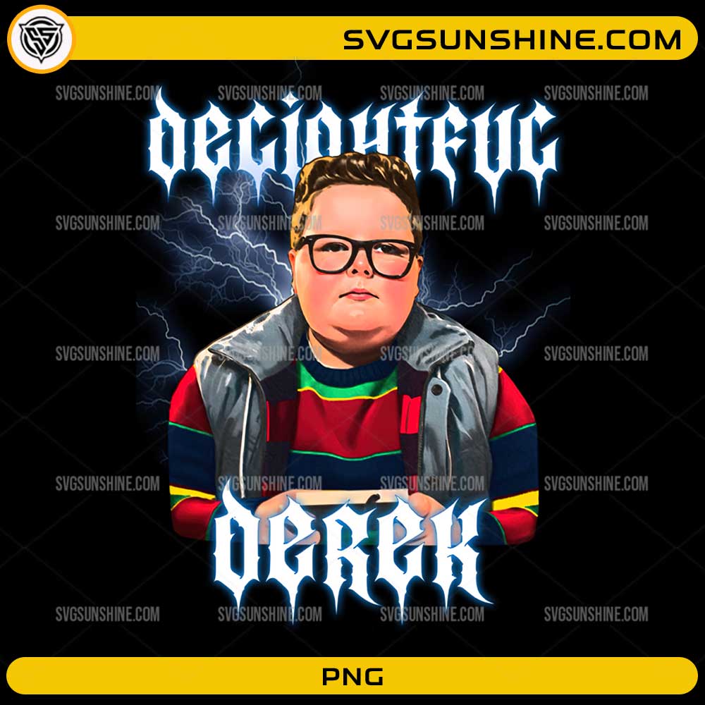Delightful Derek PNG | Stranger Things 5 Derek Turnbow Metal Style PNG ...