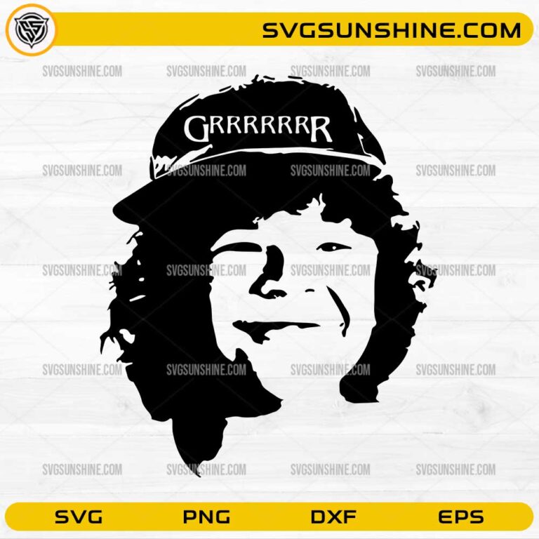 Dustin Henderson Grrrr SVG PNG | Stranger Things Dustin Henderson SVG ...