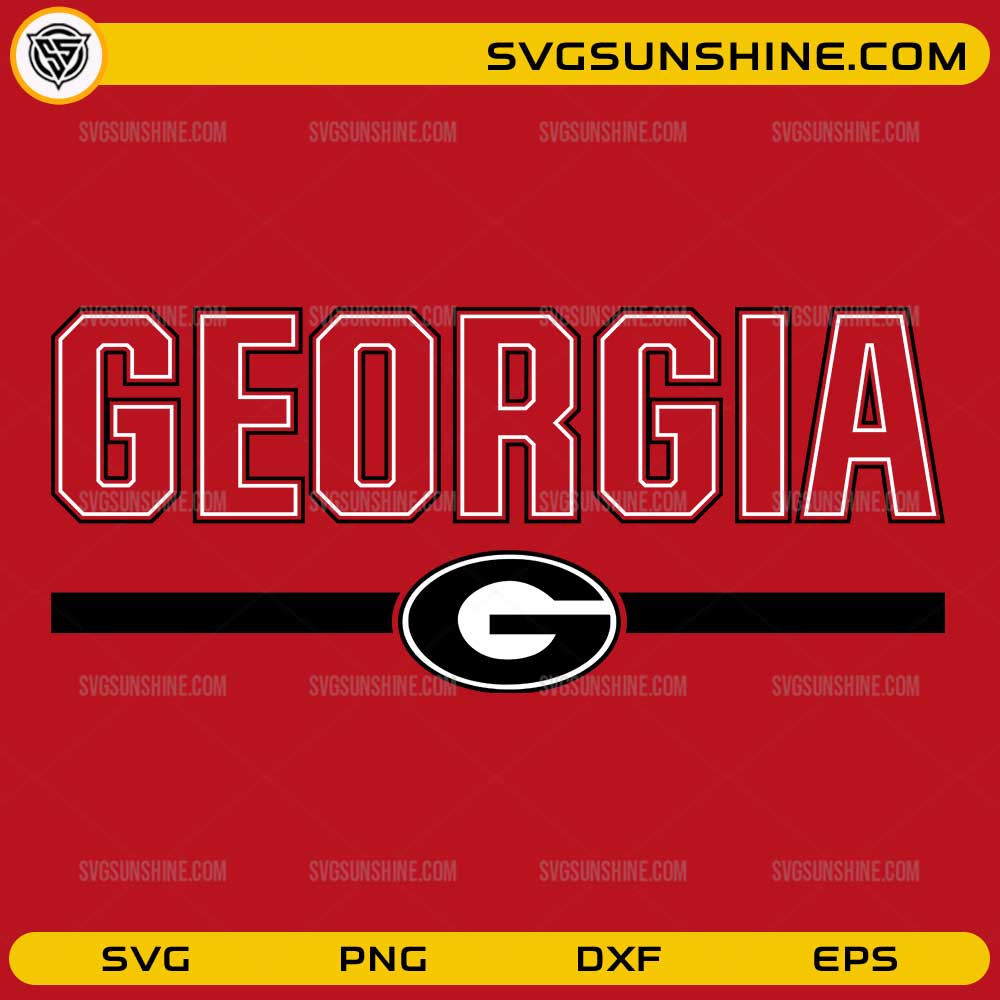 Georgia Bulldogs SVG | Georgia Bulldogs Logo SVG PNG Design