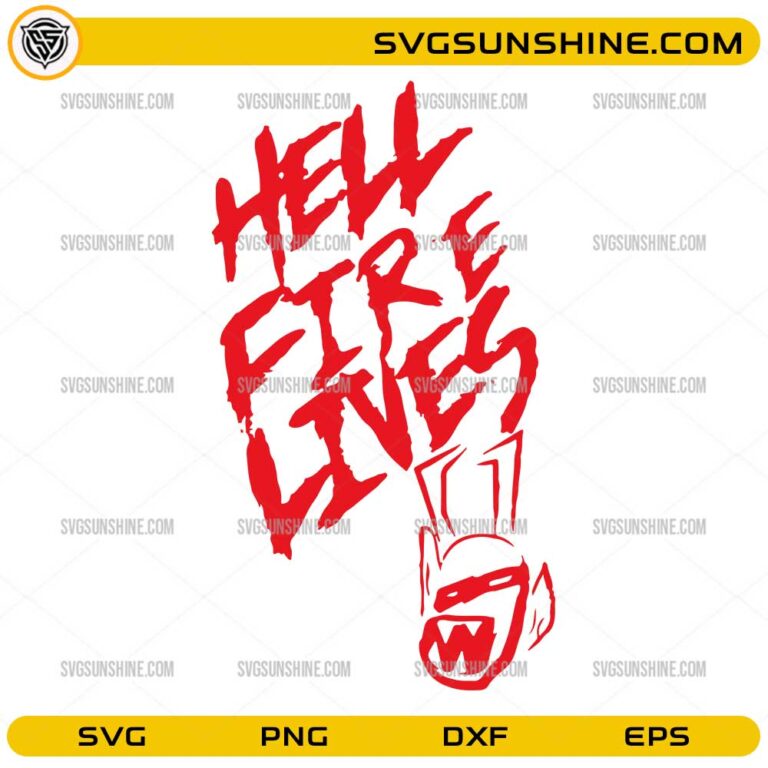 Hellfire Lives SVG PNG | Stranger Things 5 SVG, Hellfire Club Graffiti ...