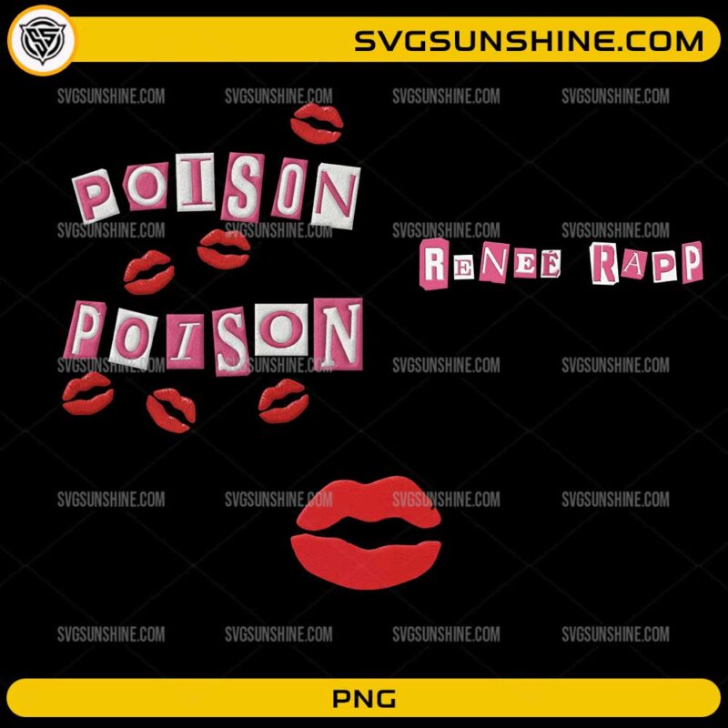 Poison Renee Rapp PNG, Poison Lips PNG Clipart, Renee Rapp Song ...