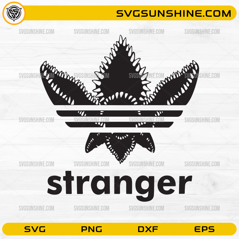 Stranger Demogorgon SVG | Stranger Things Monster Logo SVG PNG Design