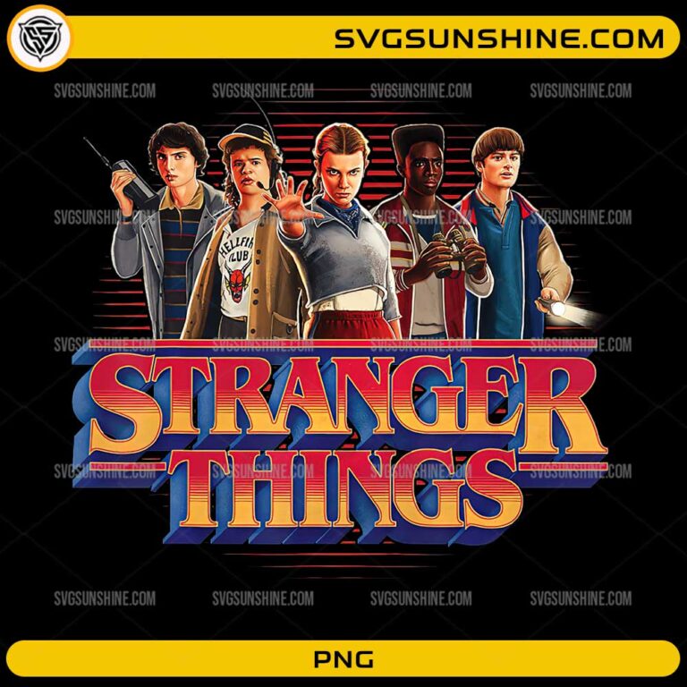 Stranger Things Season 5 Characters PNG | Eleven Mike Dustin Lucas Will ...