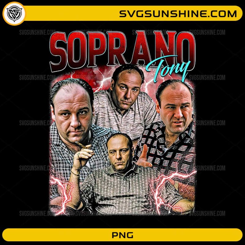 Tony Soprano PNG Image | Legendary Sopranos Mafia TV Series PNG