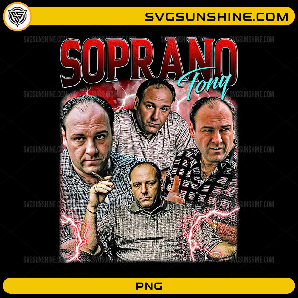 Tony Soprano PNG Image | Legendary Sopranos Mafia TV Series PNG
