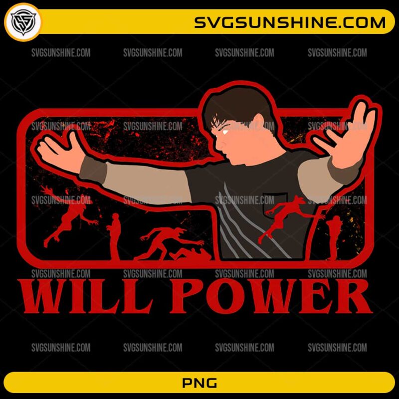 Will Power PNG | Stranger Things Season 5 Will Byers PNG Clipart