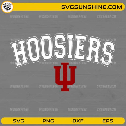 Hoosiers IU SVG Cut File – Varsity Hoosiers Indiana College Design PNG ...