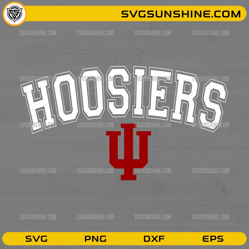 Hoosiers IU SVG Cut File – Varsity Hoosiers Indiana College Design PNG ...