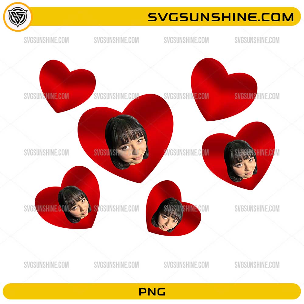 Custom Face Heart PNG – Personalized Love Heart PNG for Valentine & Gifts